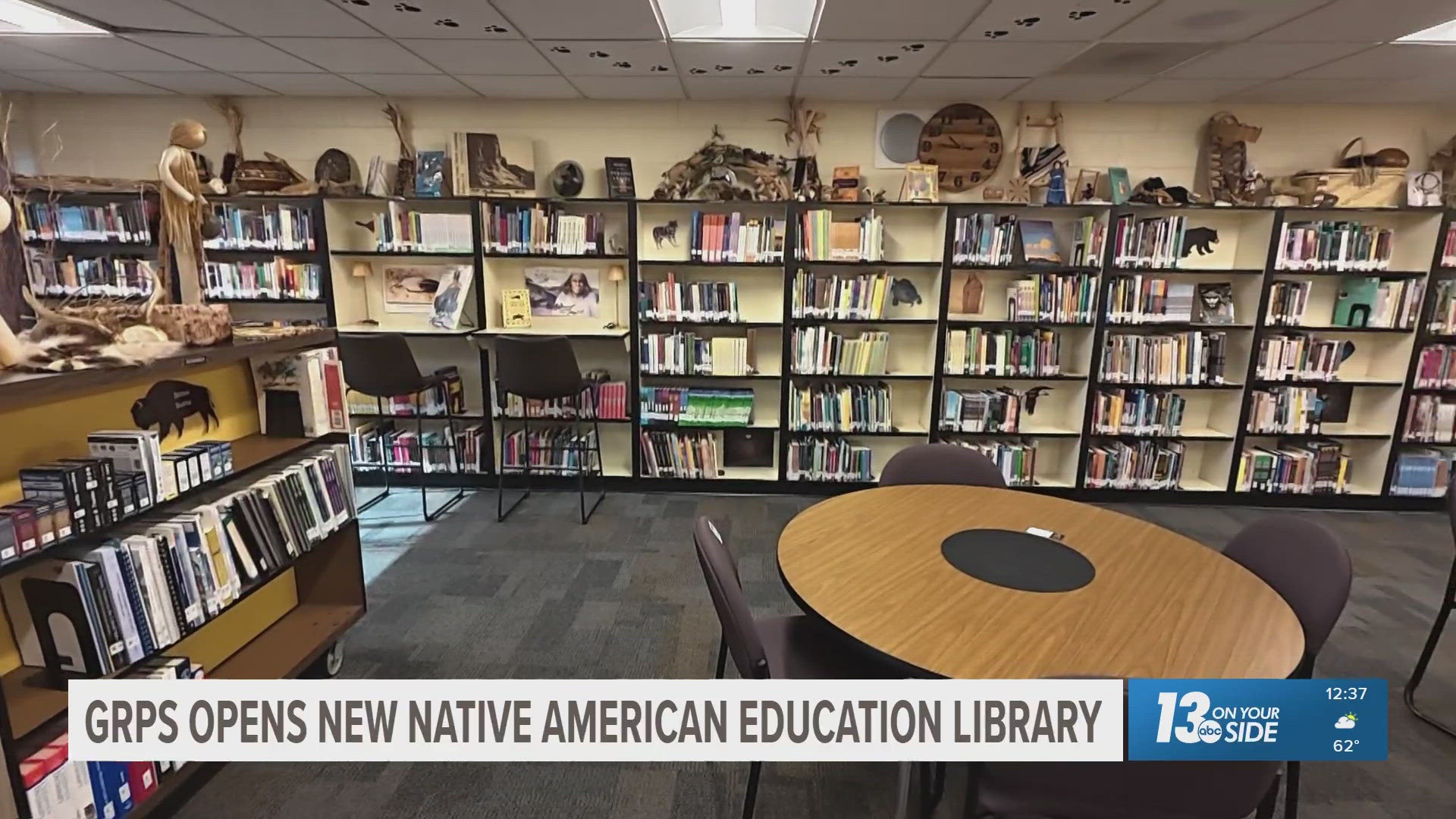 Grand Rapids Public Schools opens library honoring Indigenous history