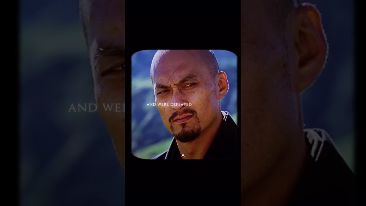 You believe a man can change his destiny? - The Last Samurai