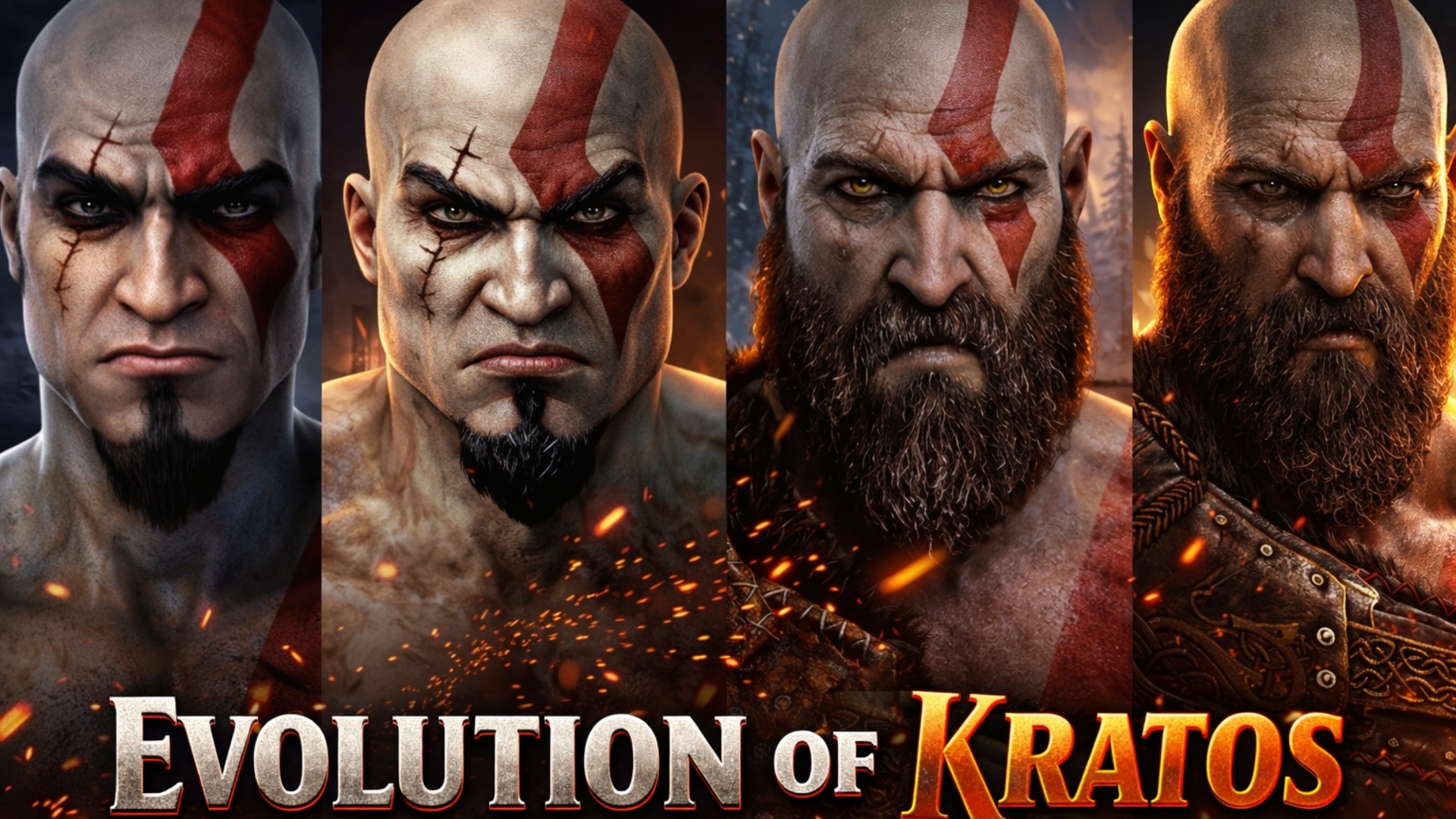 Evolution of Kratos in God of War (2005 to Ragnarök explained)