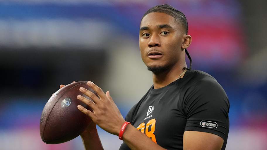 2026 NFL draft top 5 rookie quarterbacks featuring Ty Simpson & Carson Beck