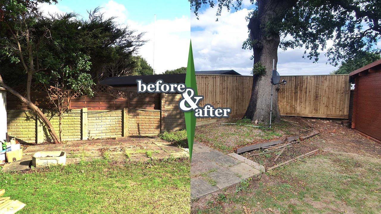 Watch me install a fence over concrete