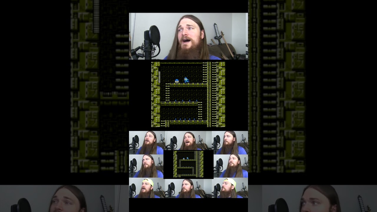 Mega Man 2 Dr. Wily 🎵 #megaman #nintendo #gaming #acapella #nes