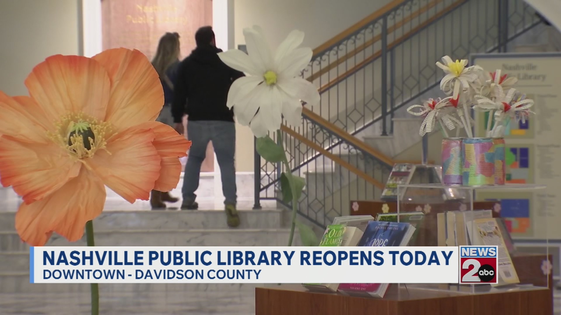 Public library reopens in downtown Nashville