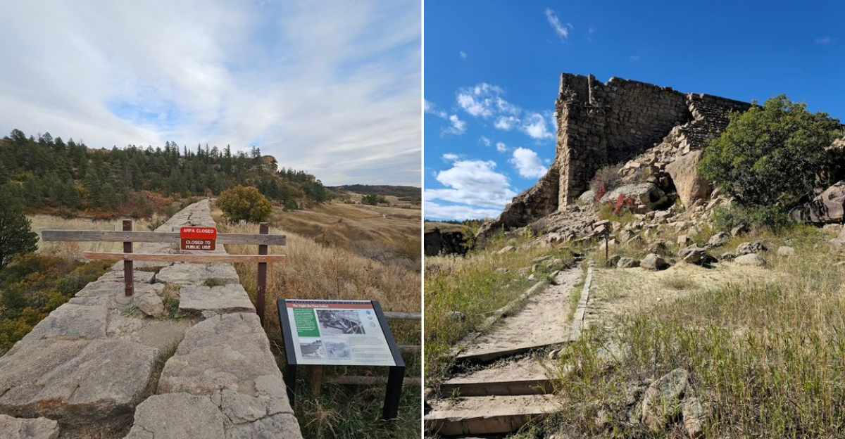 This abandoned Colorado dam ruins site still looks surprisingly well ...