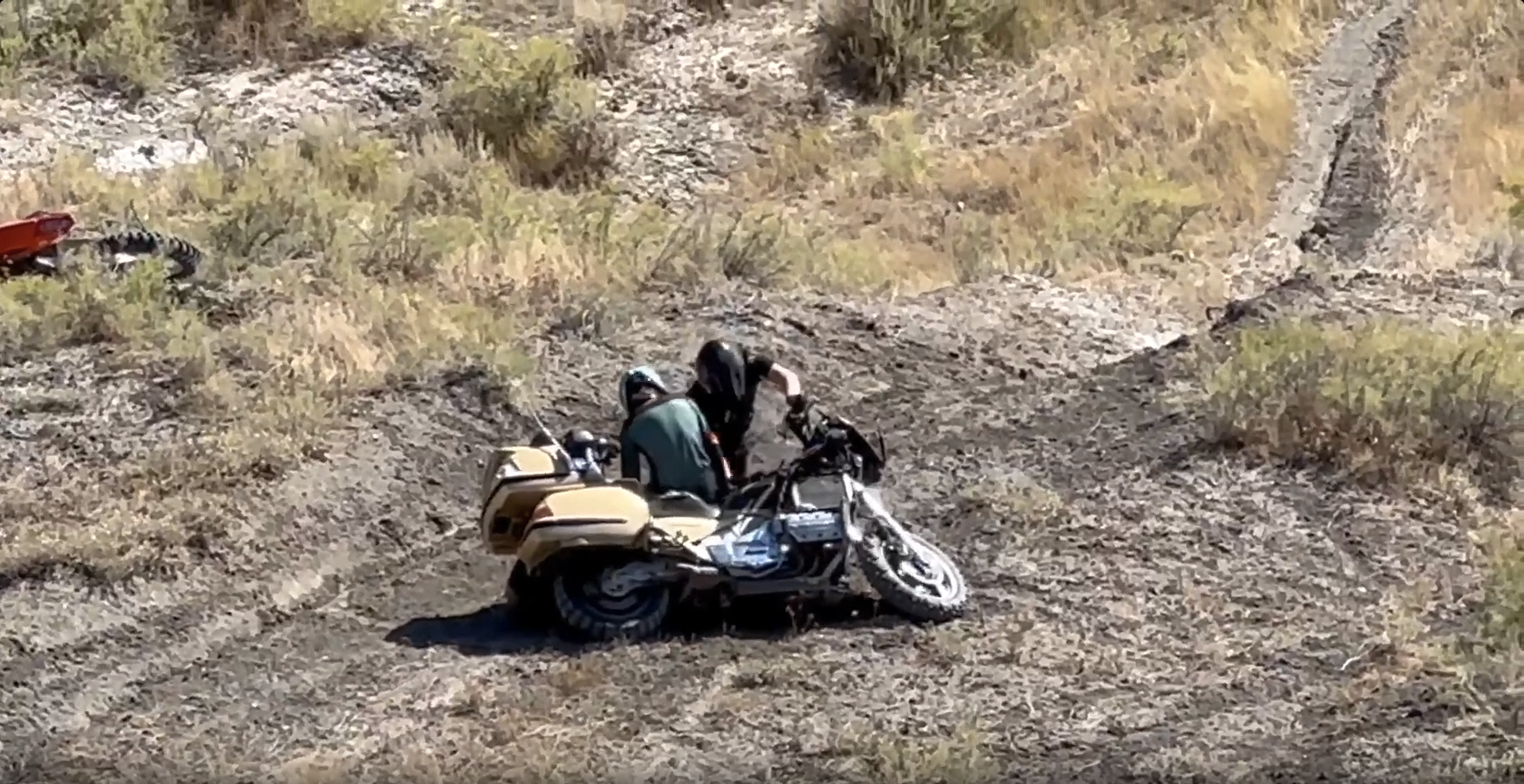 I challenged my limits on the Honda Goldwing 🚴‍♂️