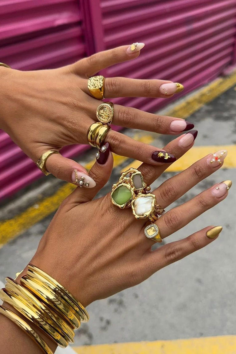 ¿Qué anillos usar según el color de tus uñas? Las tendencias más chic ...