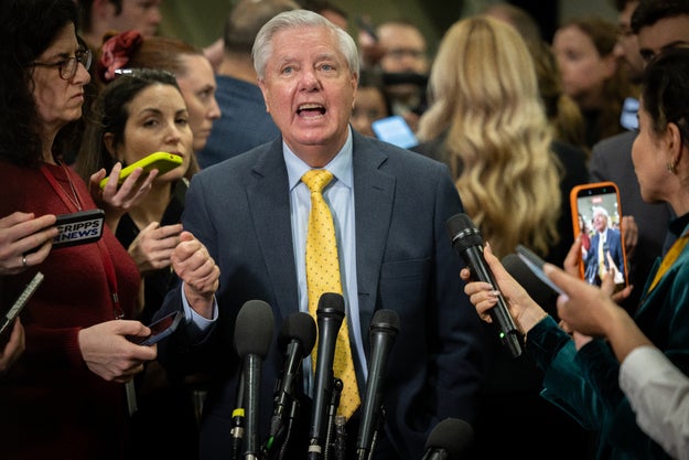 Lindsey Graham went to Disney World in the middle of the shutdown, and ...