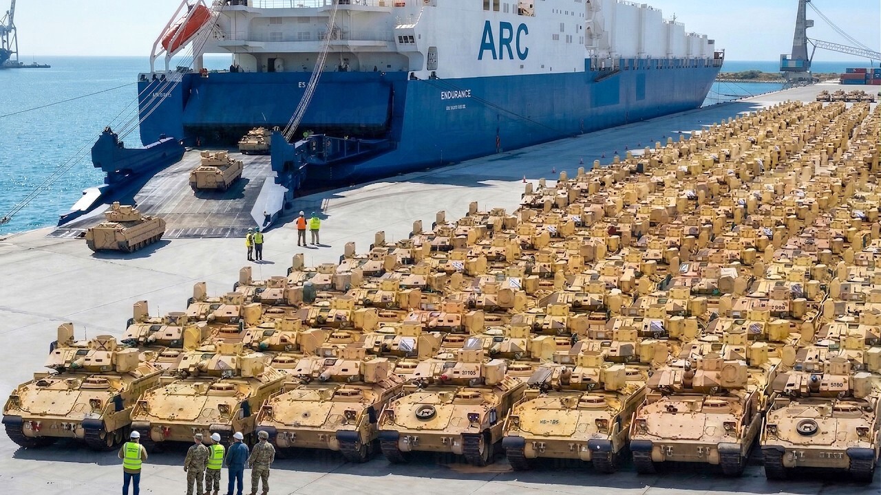 How The US Military are Transporting Billion $ Worth of Powerful ...