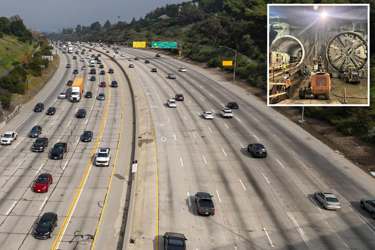 LA’s $24B high-speed tunnel project could slash 405 Freeway commute to ...