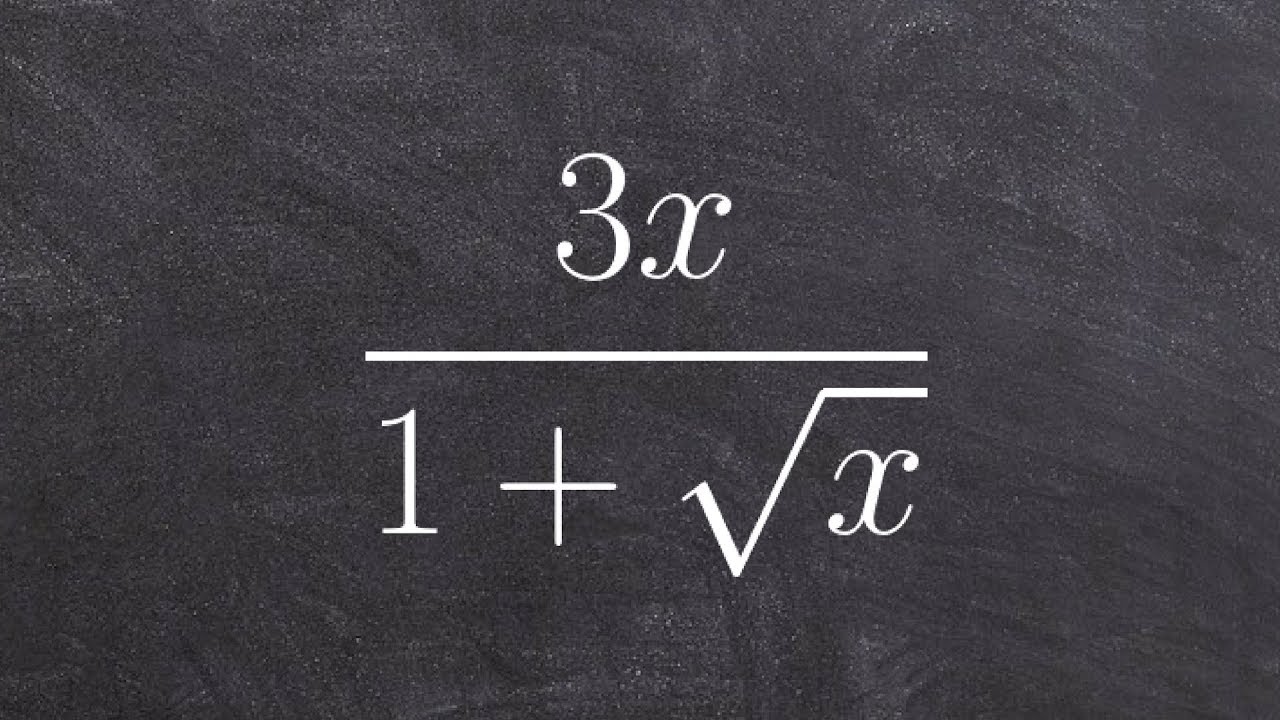 Learn how to divide radical expression by multiplying the conjugate
