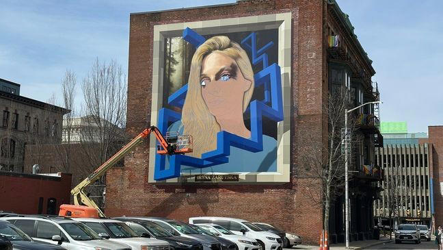 Iryna Zarutska mural project finds new home on Federal Hill
