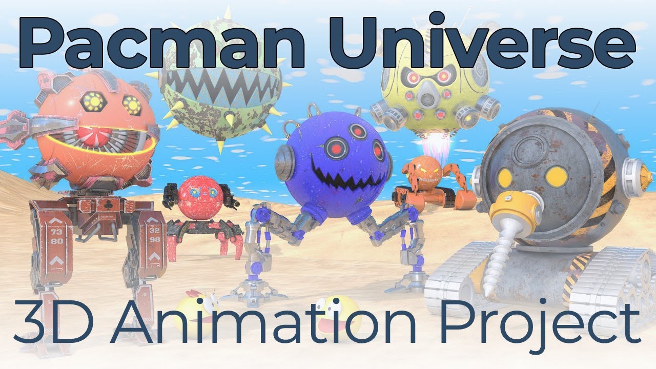 Pacman & Playground Toys vs the Robot Monsters