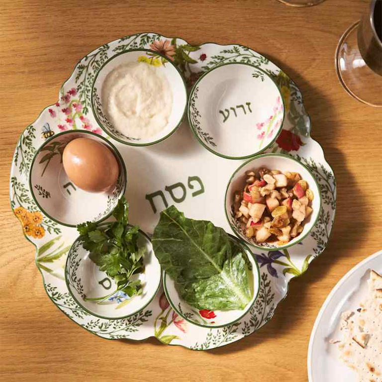 This is what the 6 sacred elements of the Passover Seder plate symbolize
