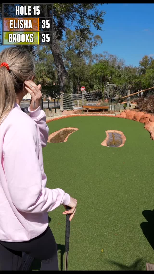 Wild Congo River golf match!
