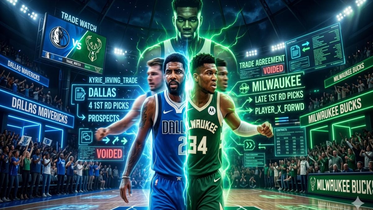 NBA trade shocker? Kyrie Irving linked to desperate Bucks in bold ...