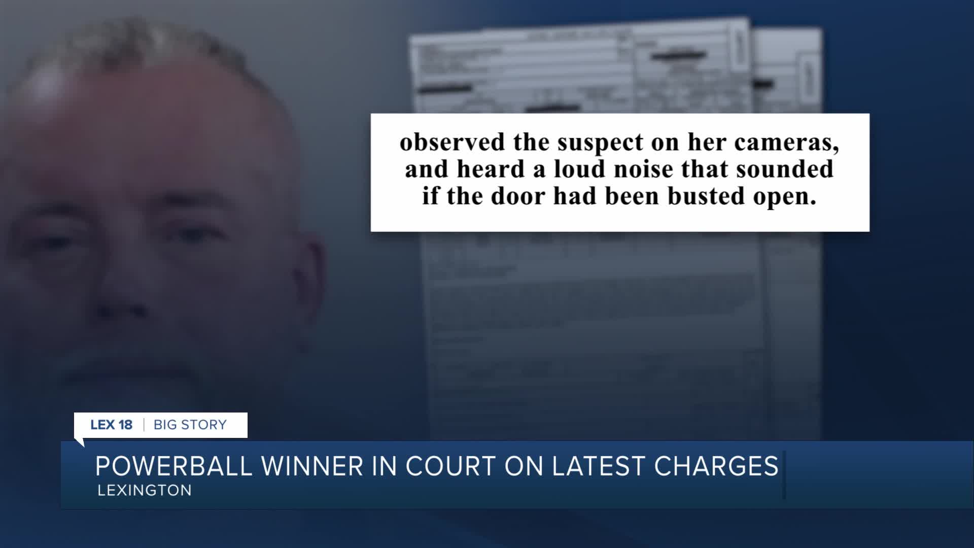 Powerball winner in court on latest charges