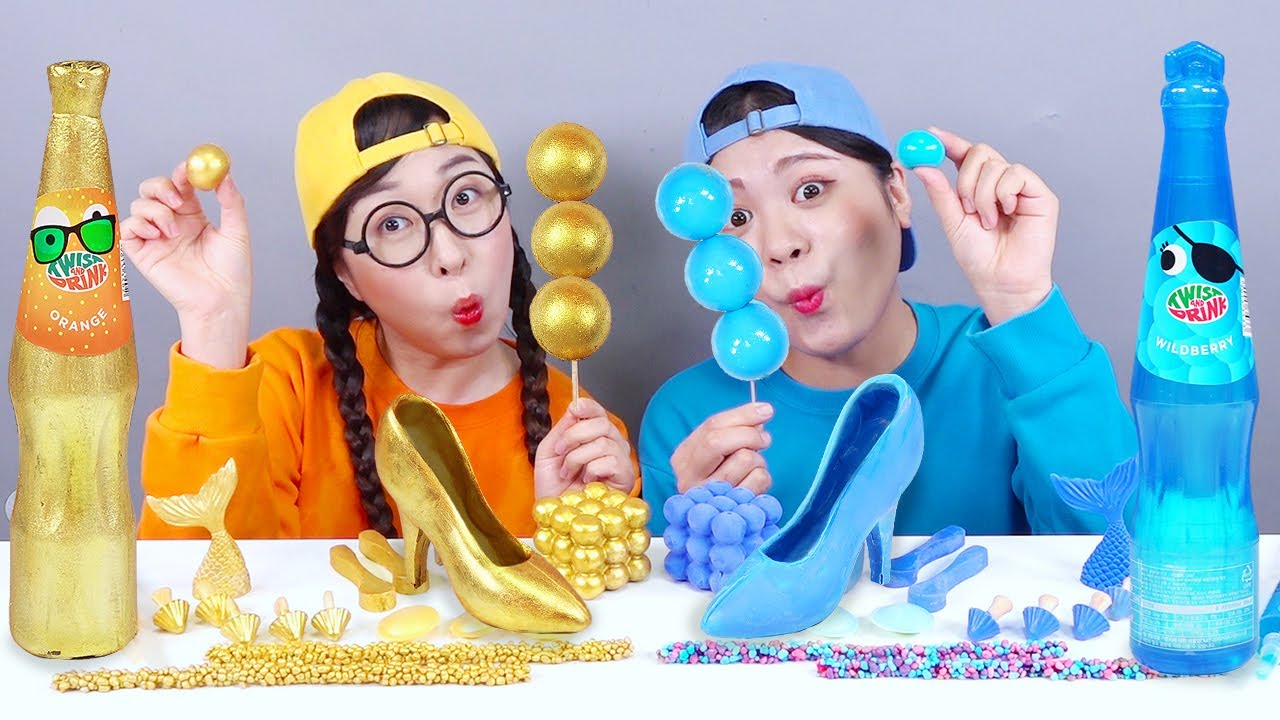 Tantangan jeli emas vs jeli biru DONA