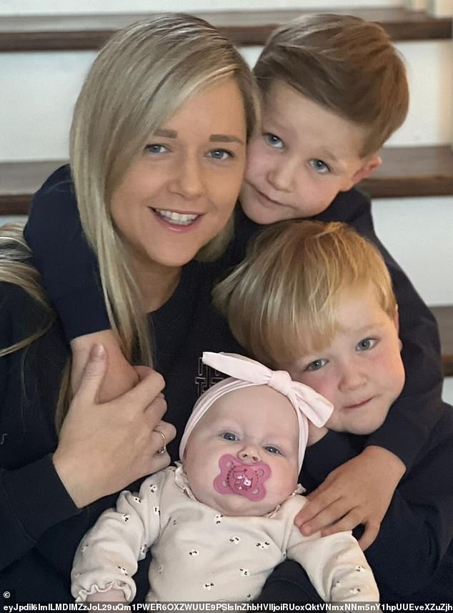 Mother-of-three whose headaches were dismissed as an ear infection is ...