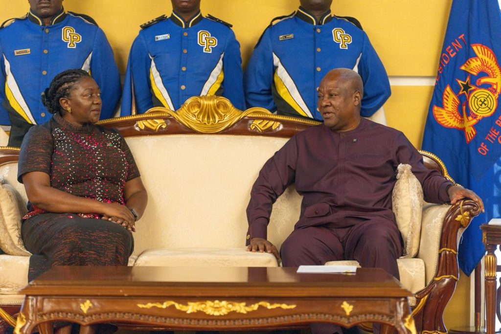 Five new envoys present letters of credence to President Mahama