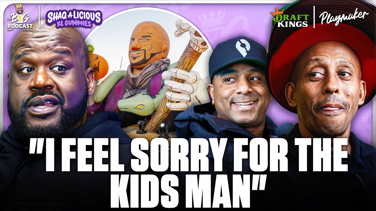 Gillie & Wallo could not handle Shaq’s haunted house
