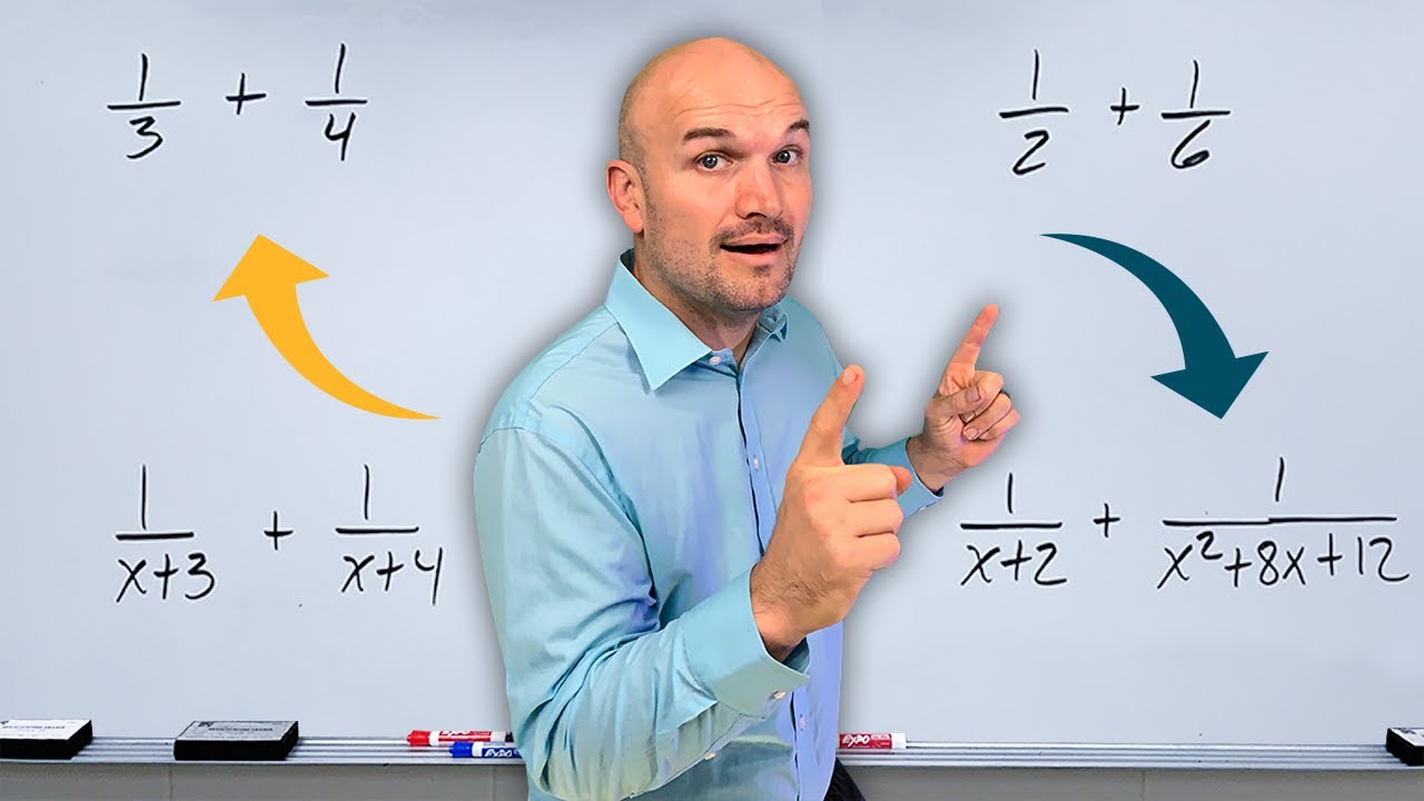 Least common denominator (LCD) think about it