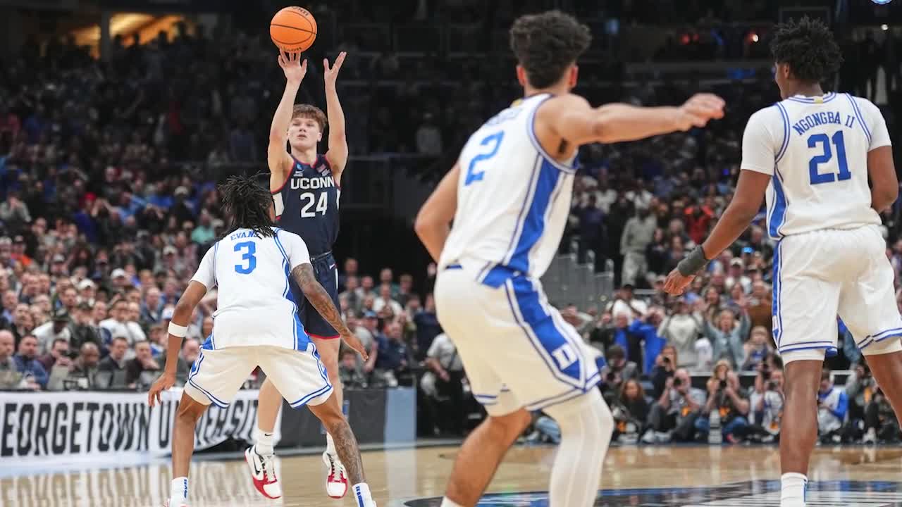 Greenfield-Central alum Braylon Mullins sinks desperation 3-pointer in ...