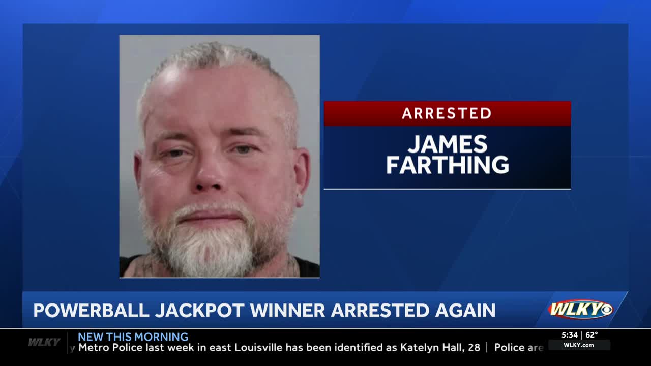 Kentucky Powerball winner arrested for third time since hitting jackpot