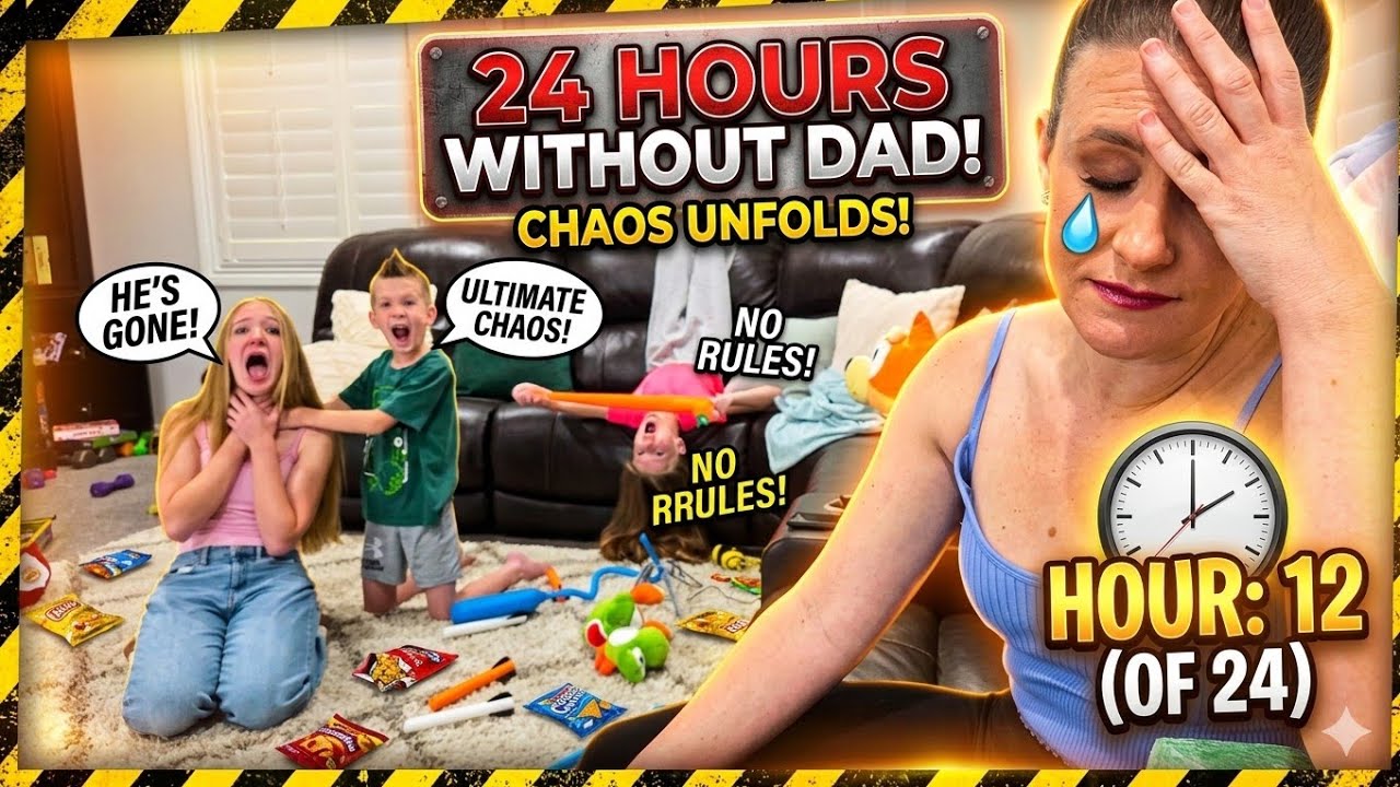 24 hours without dad!