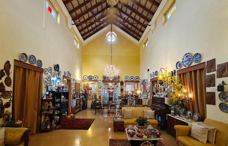 A true-blue Bangalore home: Behind the interiors of this 150-year-old ...