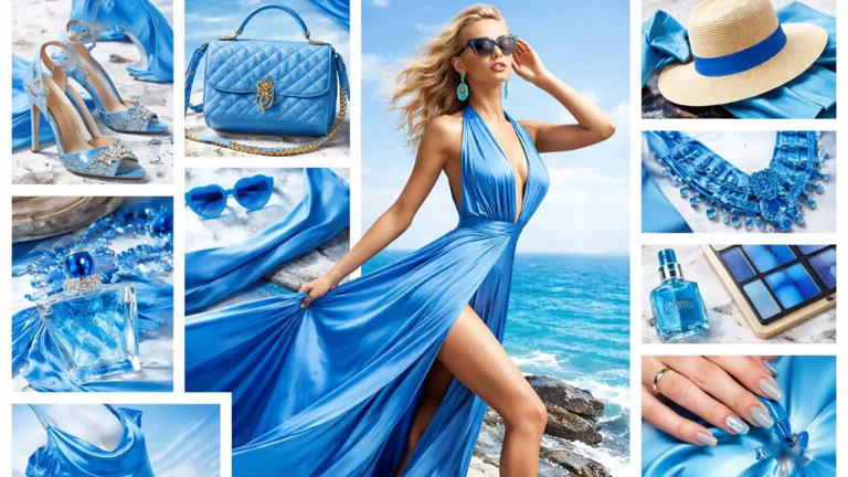 The devil wears cerulean: Spring 2026's bold blue takeover