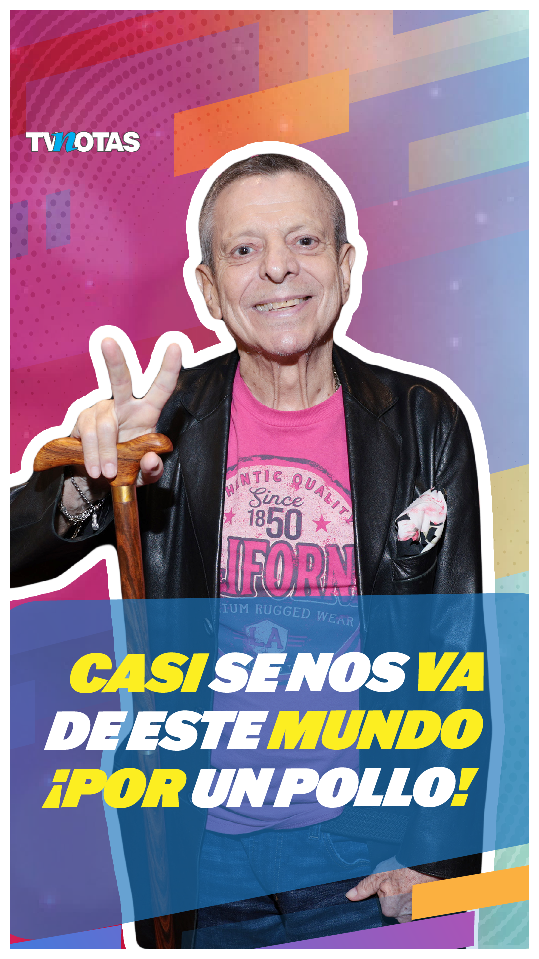 César Bono responde al momento en que casi se ahoga comiendo pollo