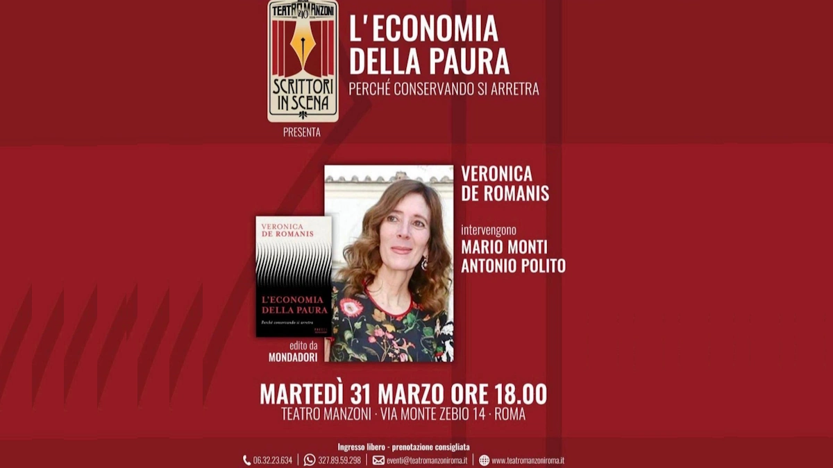 Veronica De Romanis presenta oggi a Roma il suo nuovo libro “L’economia ...