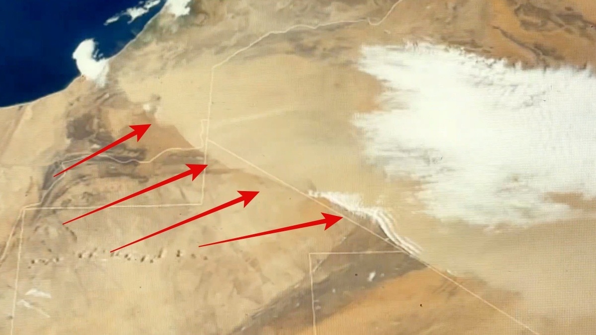 Watch: Satellite captures 2,000-km-long wall of dust blowing through ...