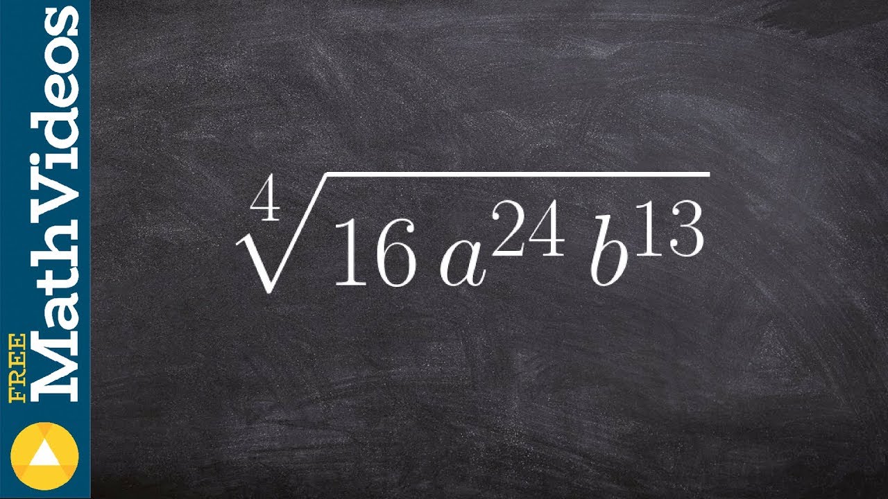 Taking fourth root of a radical expression with multiple terms, fourth root