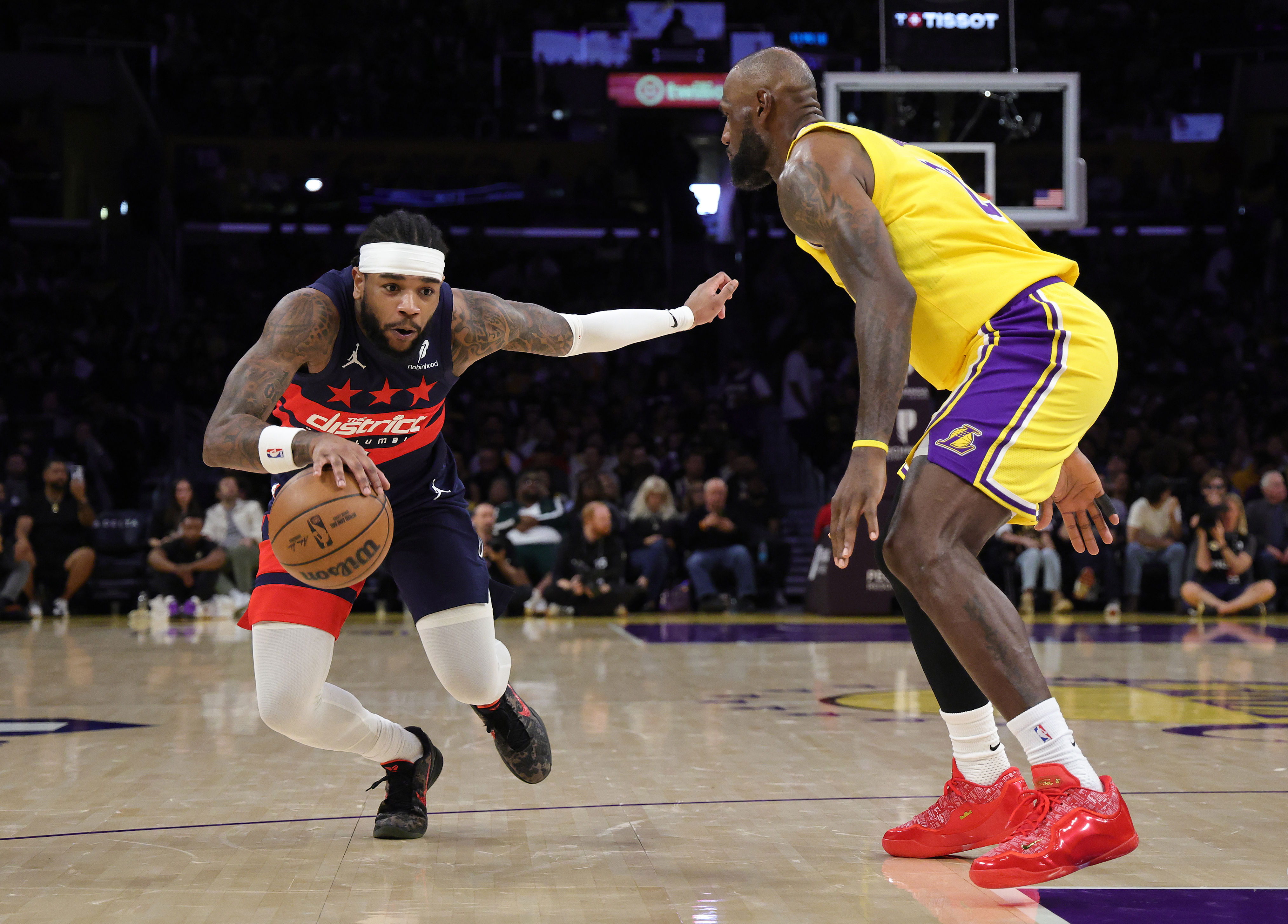 Wizards at Lakers final score: Washington finishes road trip with 120 ...