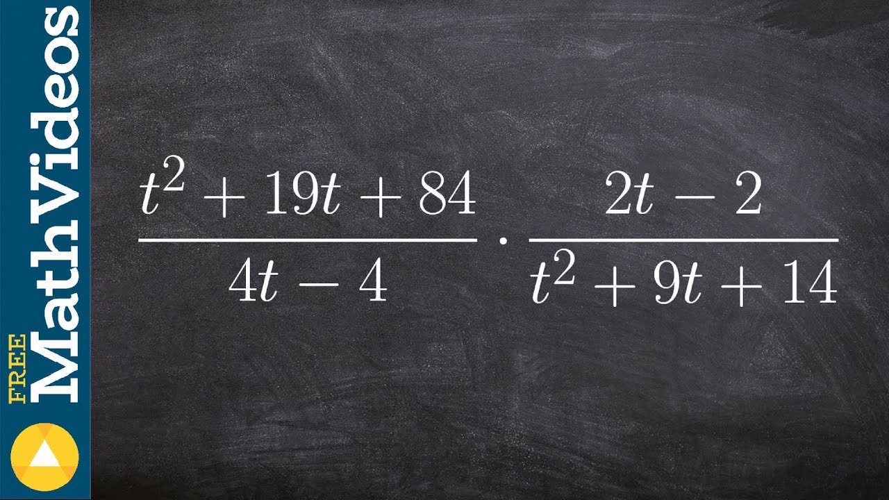 Multiply two rational polynomial expressions