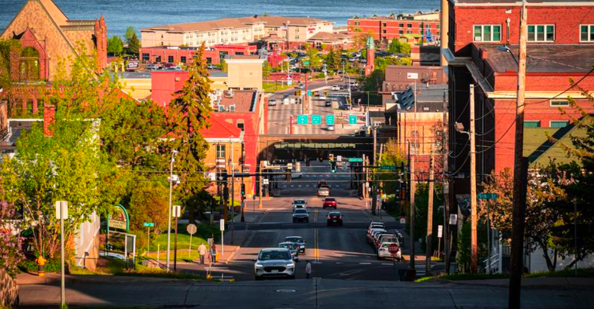 19 US towns with wildly uneven streets