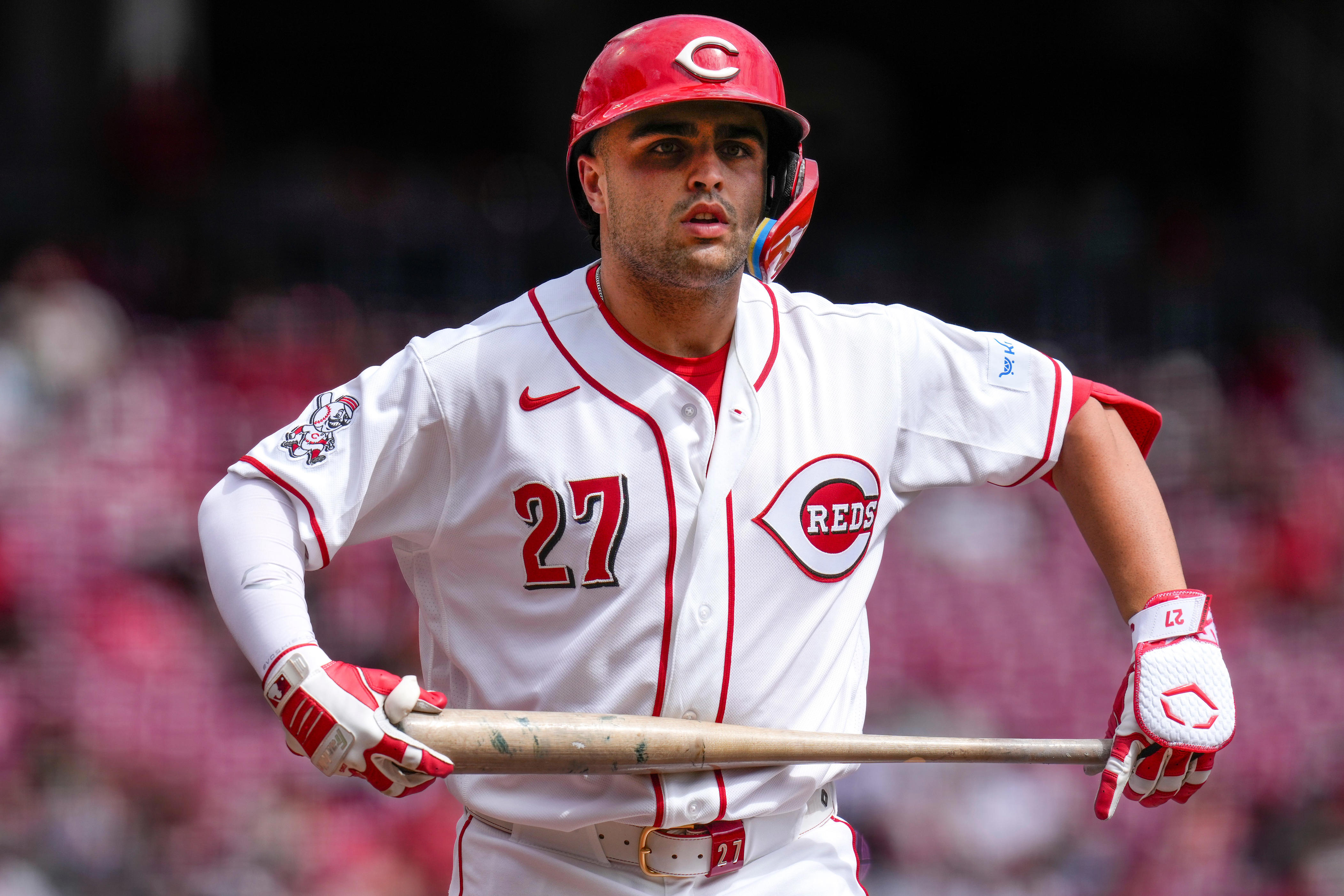 Sal Stewart joined another elite group in first Reds game vs. Pirates