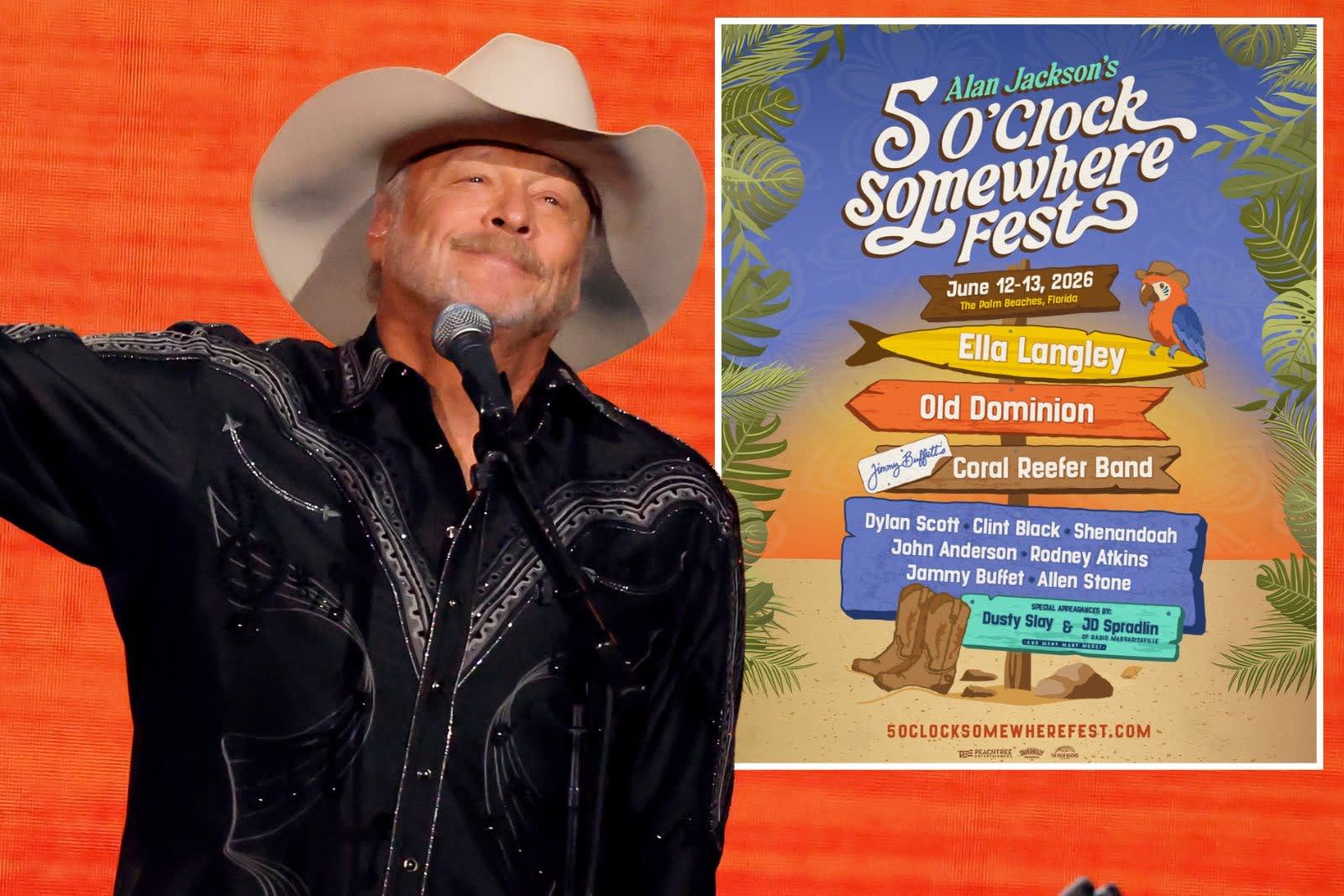 Alan Jackson creates 5 o’clock somewhere fest in Florida