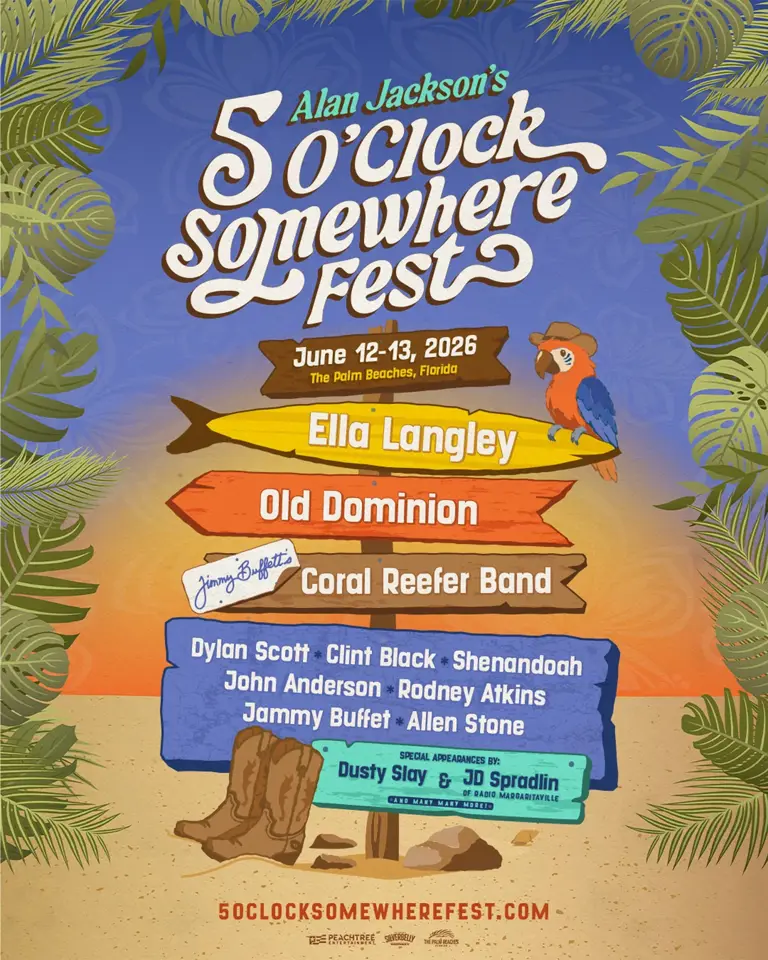Alan Jackson creates 5 o’clock somewhere fest in Florida