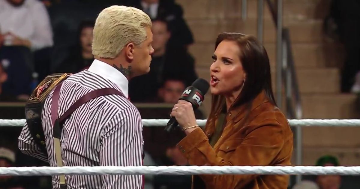 Stephanie McMahon's WWE RAW slap on Cody Rhodes draws strong family ...