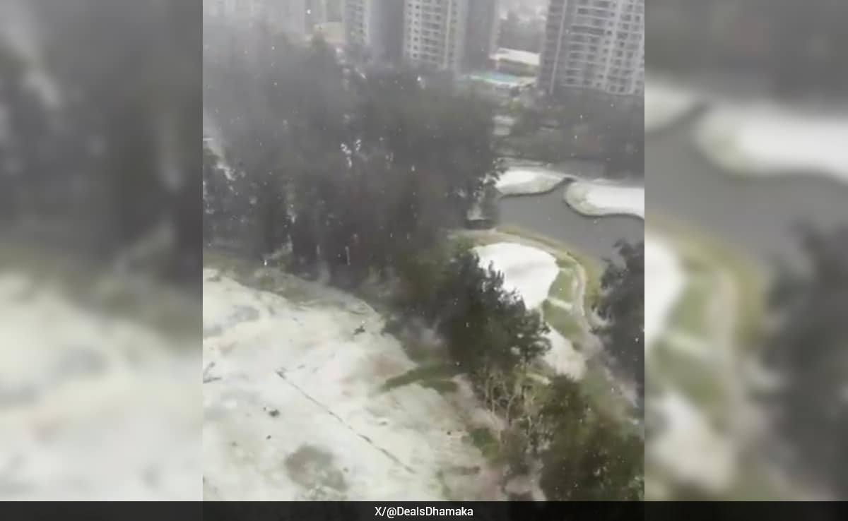 Unseasonal rain and hailstorm in Pune. Weather office says not unusual
