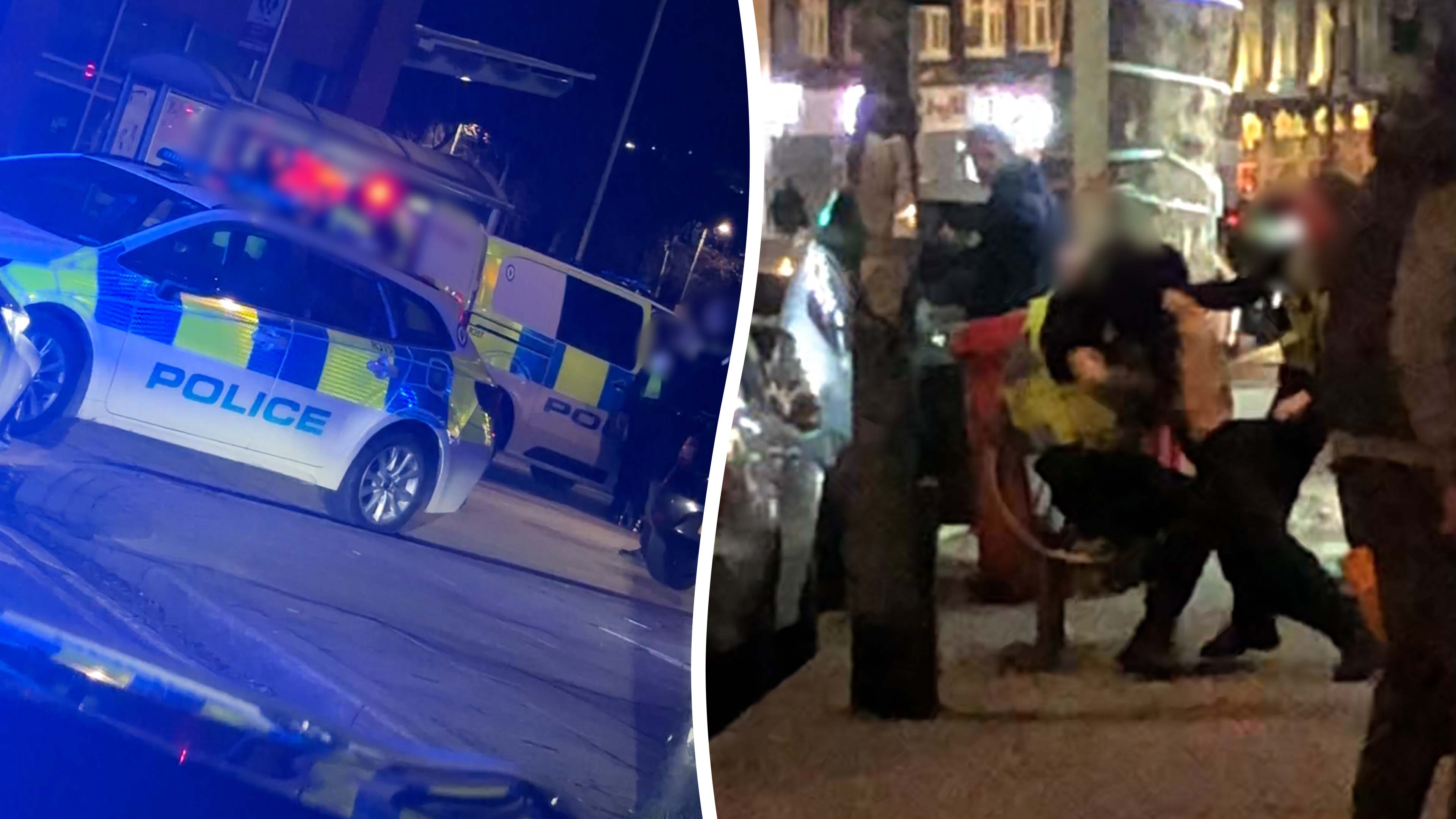 Police body-slam man during arrest in UK street incident