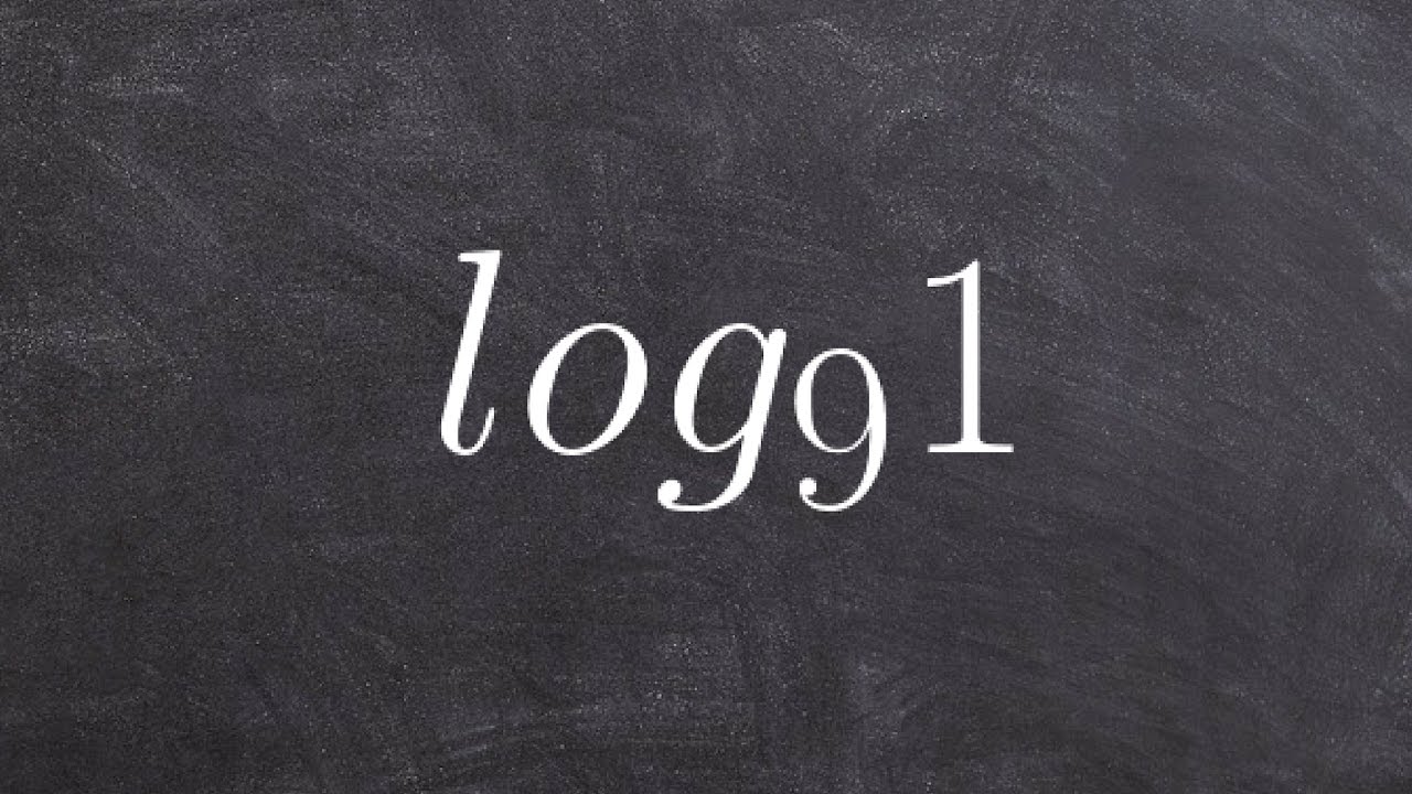Tutorial - Evaluating logarithms without a calculator
