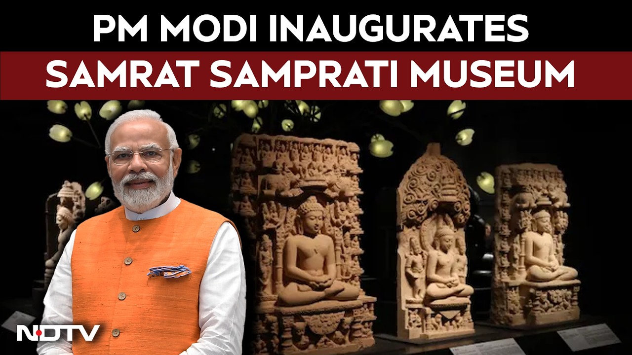 PM Modi inaugurates the Samrat Samprati Museum in Gujarat's Gandhinagar