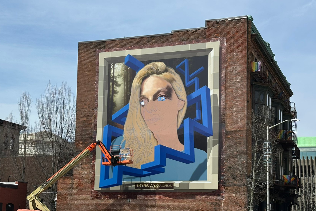 Musk and Tate funded mural of murdered refugee branded 'divisive'