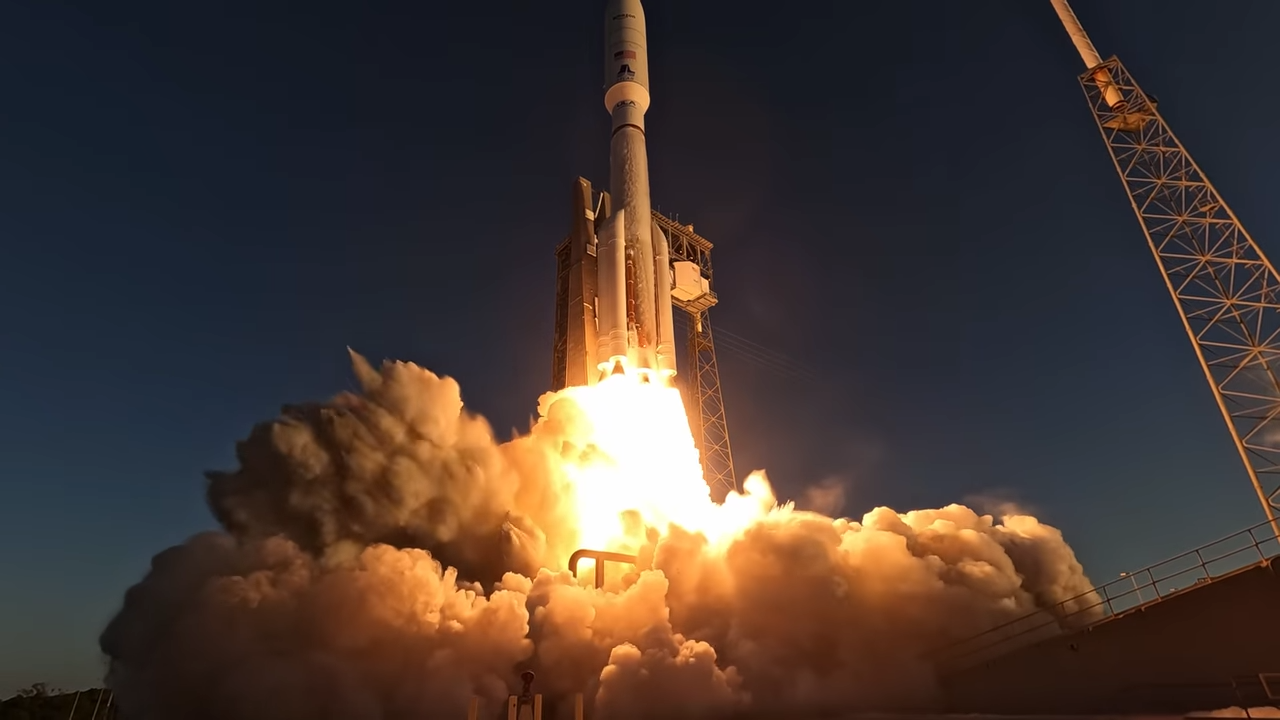 Watch a rocket launch shake the ground and tear into the sky - "Liftoff"