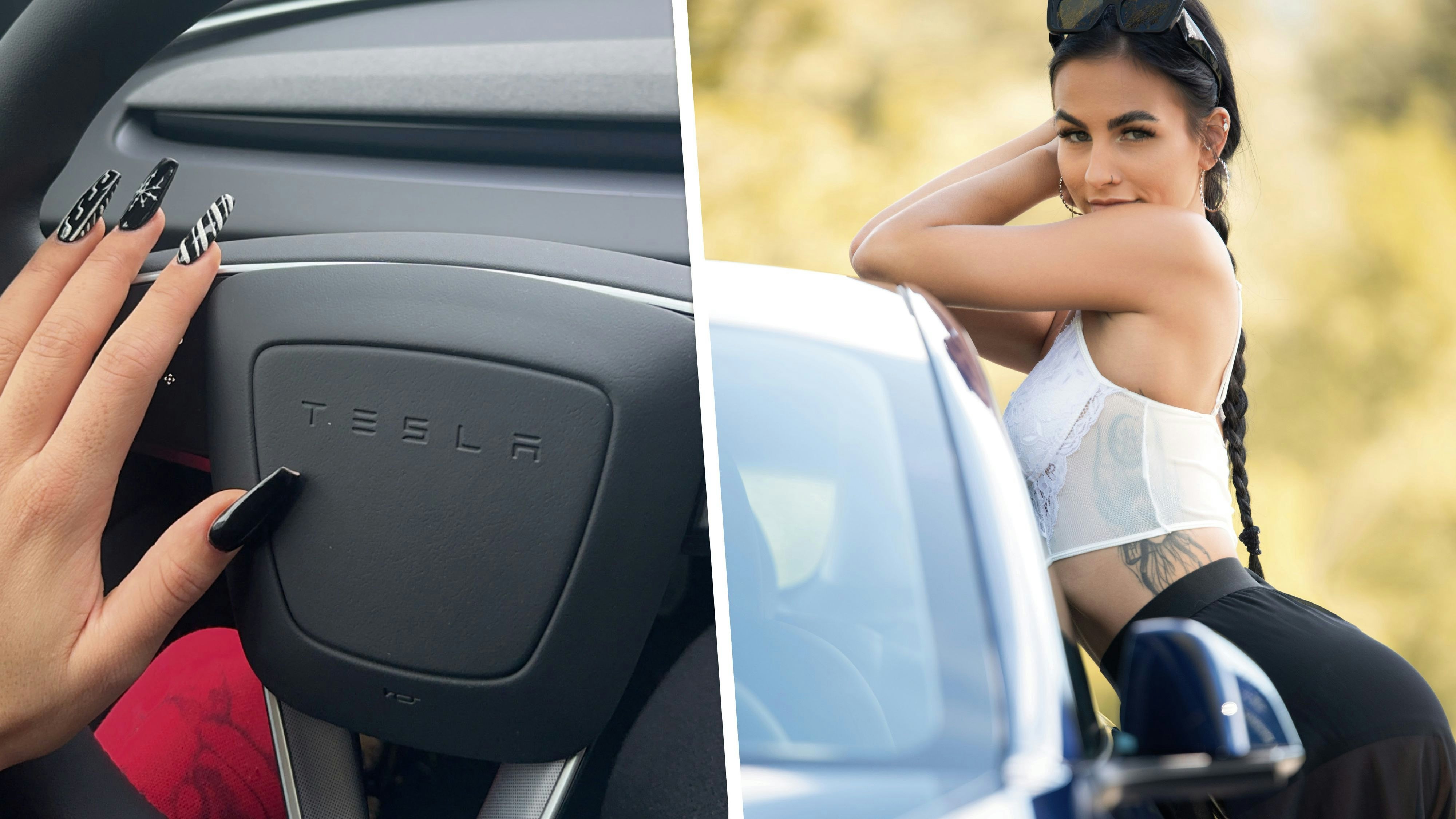 Selbst schuld: Tesla-Beauty verhöhnt Spritpreis-Opfer