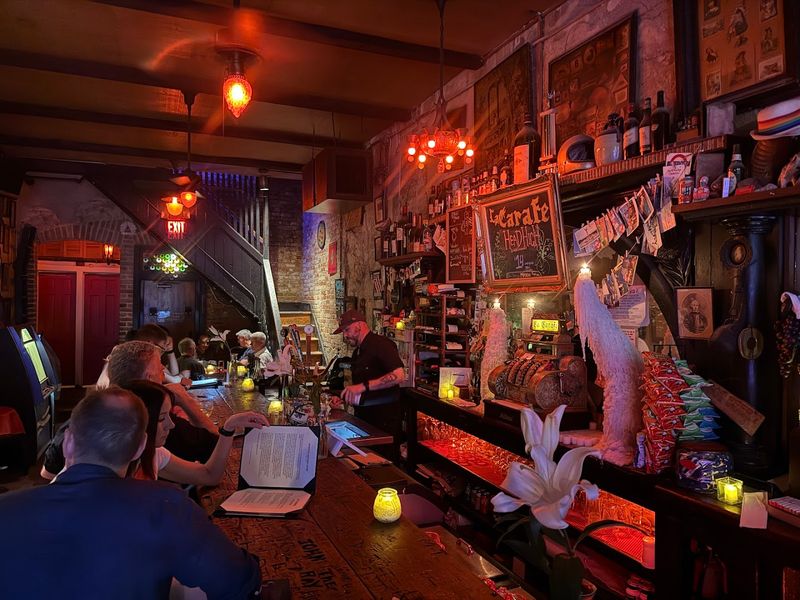 The oldest bar in Texas is hidden inside a historic building and full ...