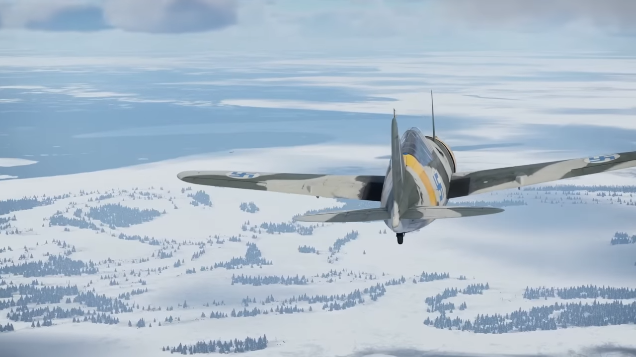 Watch how Finnish pilots took on Soviet fighters - "Outnumbered but ...